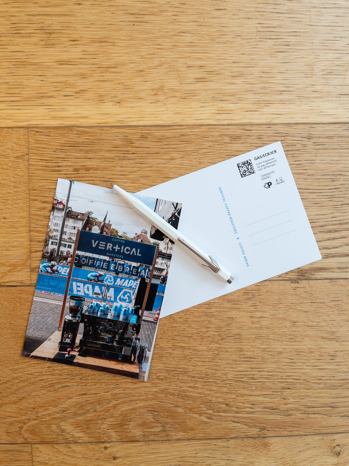 Free Vertical Coffee Roasters Postcard